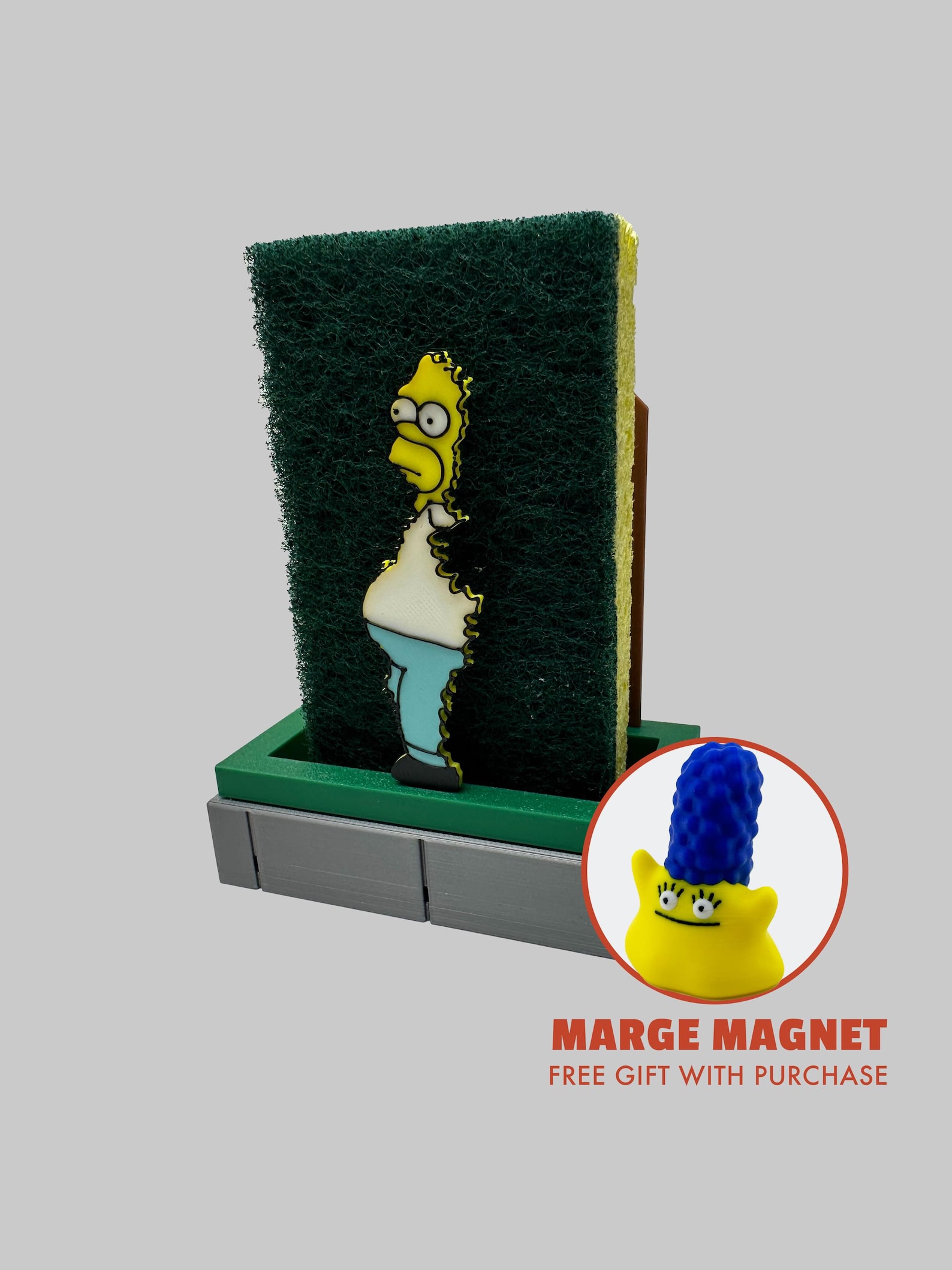 Meme Sponge Holder: Homer / Spongebob Kitchen Decor - Etsy