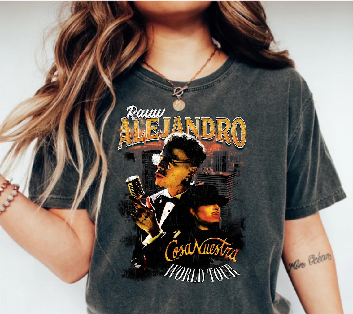 Rauw Alejandro Cosa Nuestra Concert Merch Tour Dates - Etsy