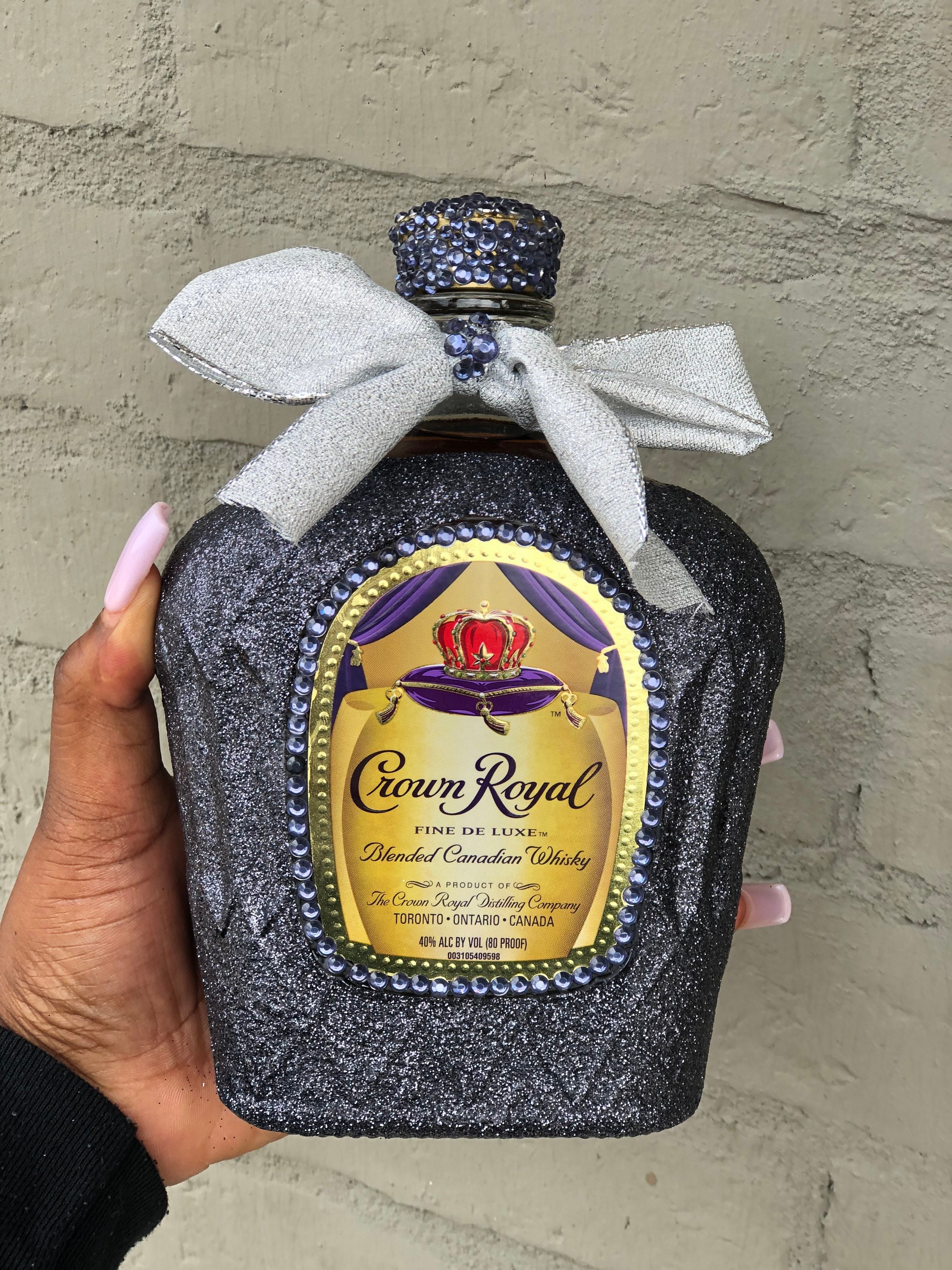 Custom Bling Crown Royal Bottle - Etsy