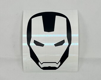 Iron Man Logo Vinyl Decal - Etsy