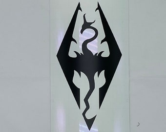 Skyrim Wall Decal - Etsy