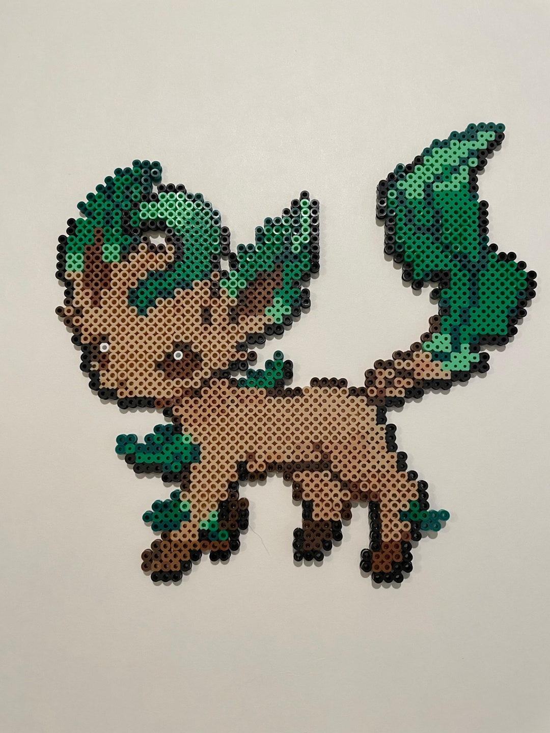 Leafeon Perler Art - Etsy