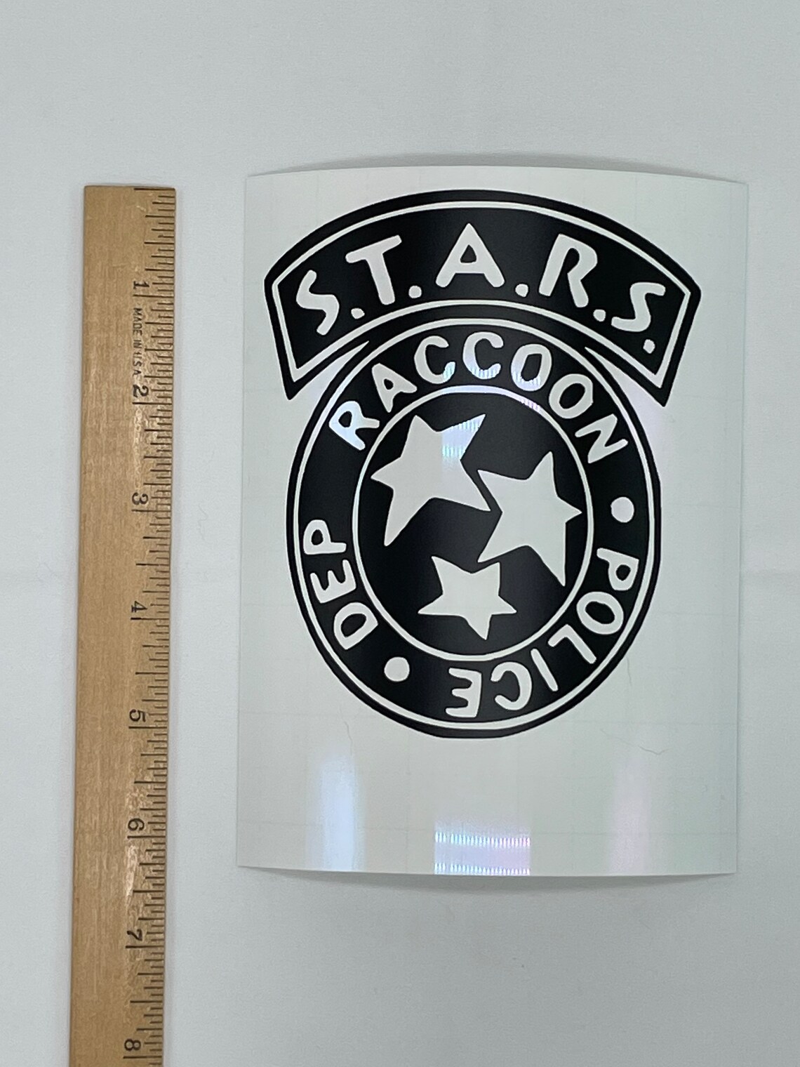 Resident Evil STARS Badge Decal | Etsy