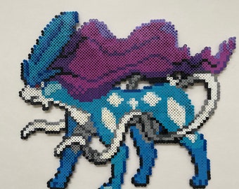 Pokémon Suicune Perler Bead Art - Etsy
