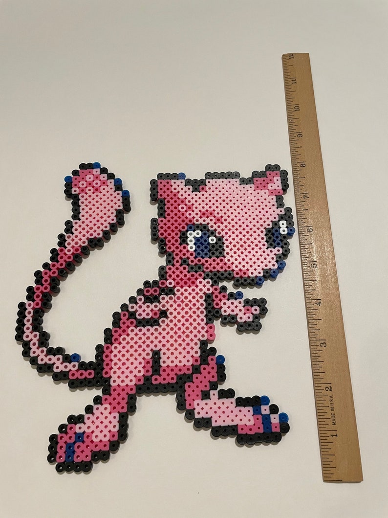 Mew Perler Art - Etsy