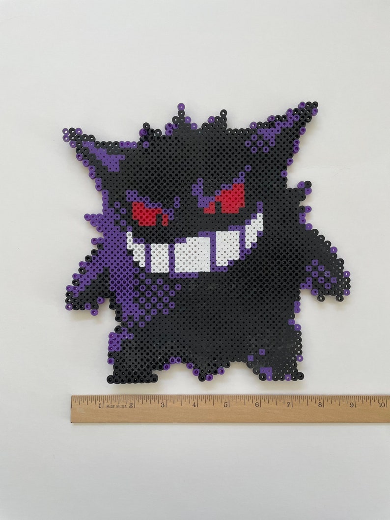 Gengar Perler Art - Etsy