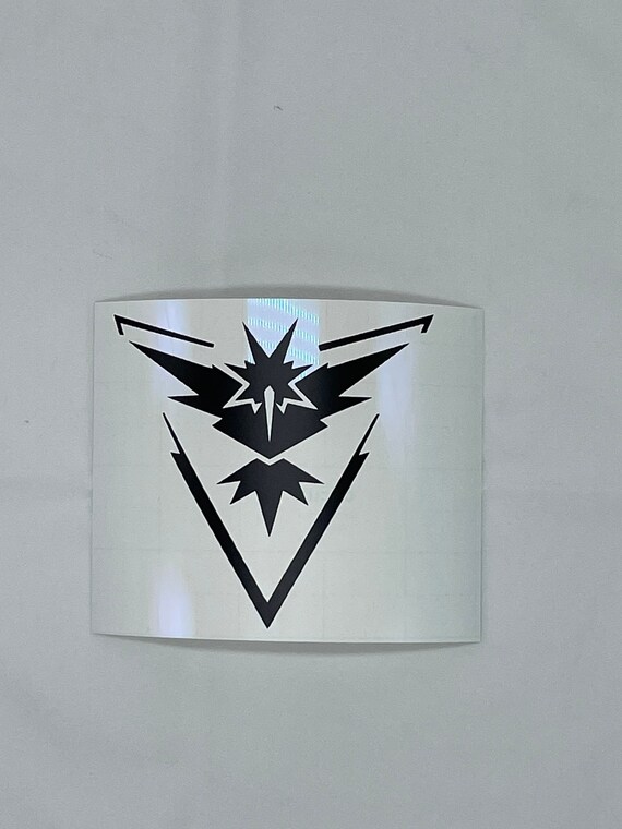 Pokemon Go Team Instinct Logo Decal | Etsy