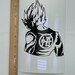 Goku Back Decal - Etsy