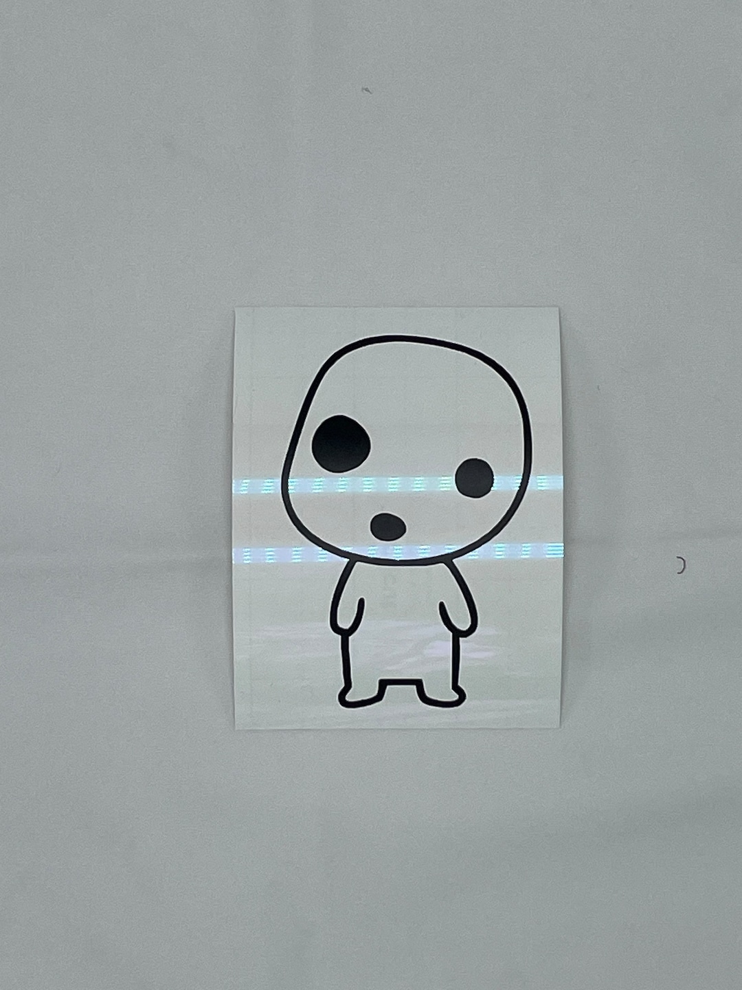 Studio Ghibli Tree Spirit Decal - Etsy