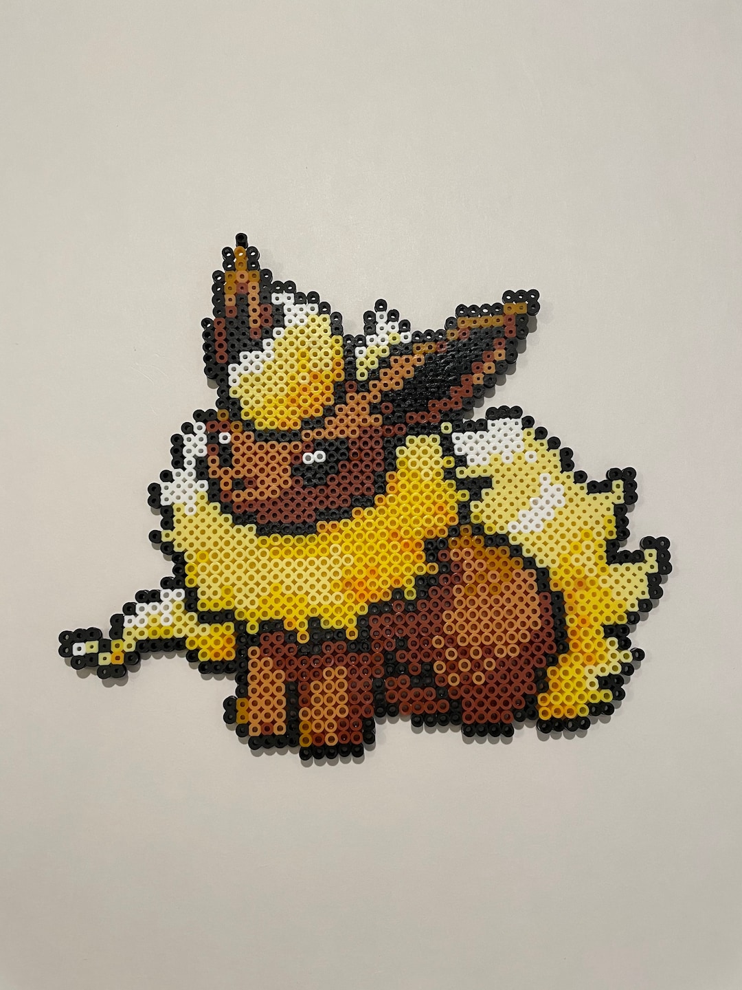 Flareon Perler Art - Etsy