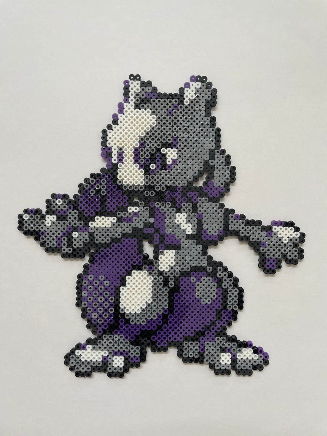 Mewtwo Perler Art - Etsy