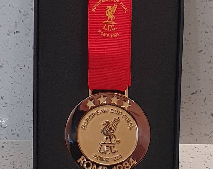 Liverpol Official Champions League Medal - Rome 84 - Etsy