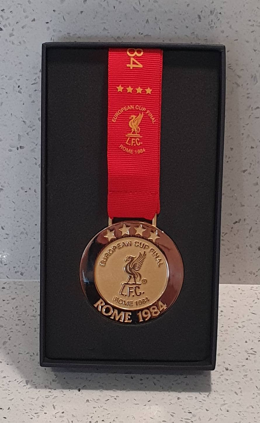 Liverpol Official Champions League Medal - Rome 84 - Etsy