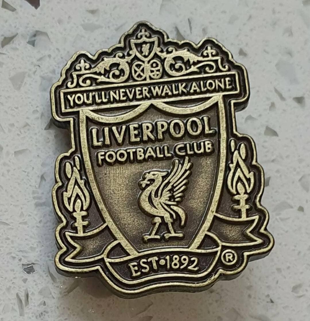Liverpool FC Club Crest Pin Badge - Bronze - Est. 1892 - Etsy