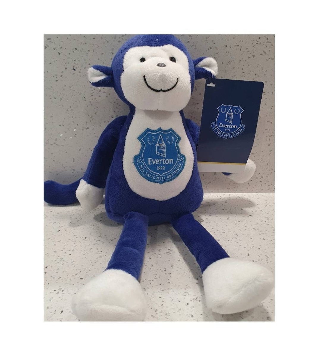 Everton Official Monkey Teddy Bear - Etsy