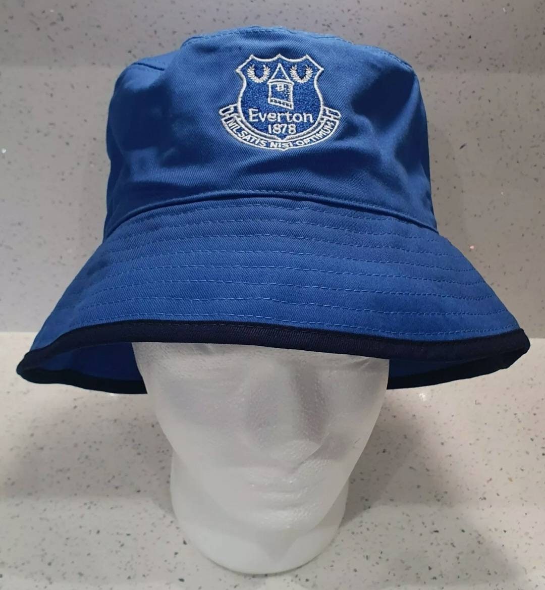 Everton Official Royal and White Bucket Hat - Adult - Etsy