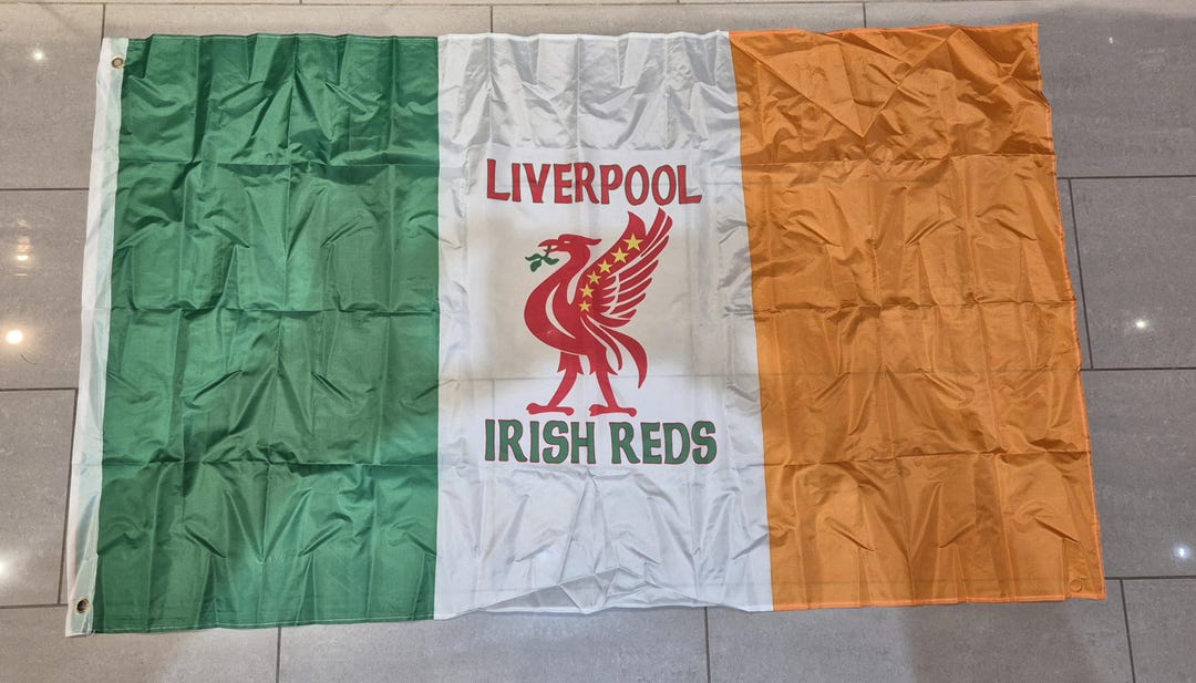 Liverpool Irish Reds Flag/ Banner 5ft X 3ft - Etsy