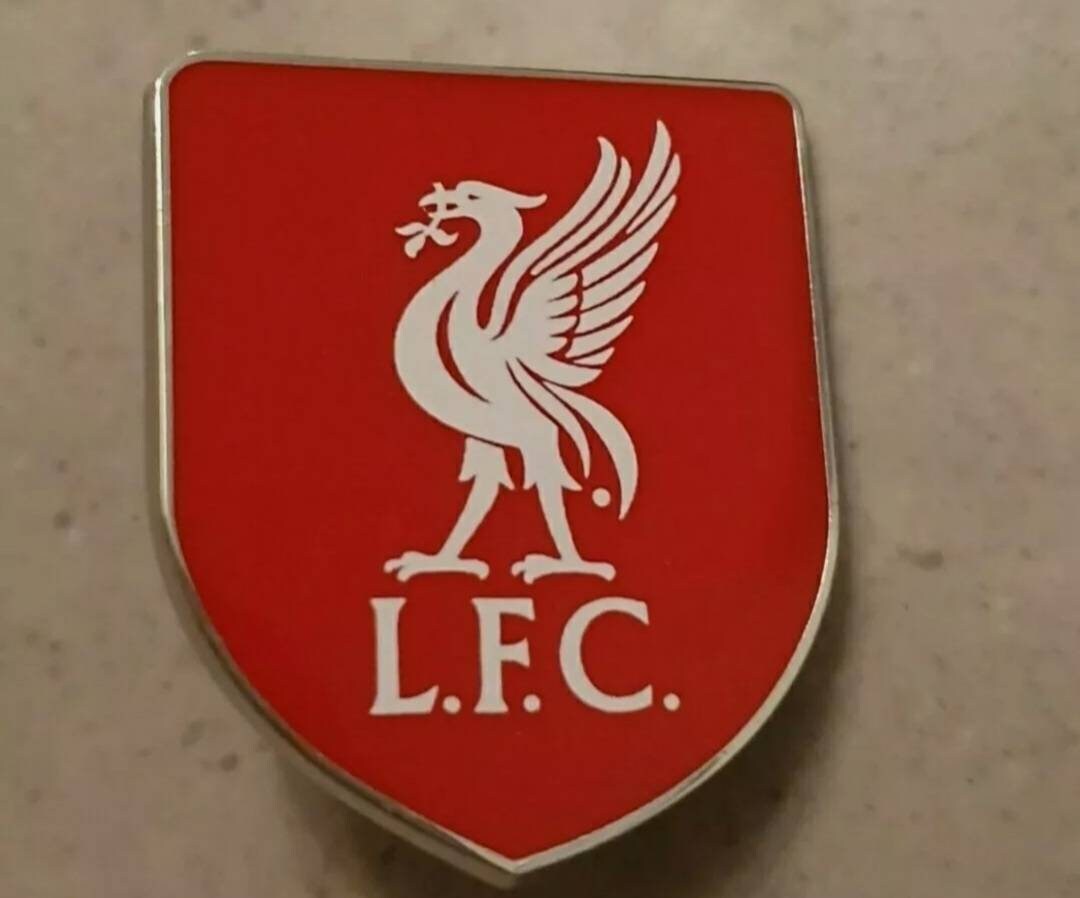 Liverpool Shield Pin Badge - Red Shield With Liverbird LFC - Etsy