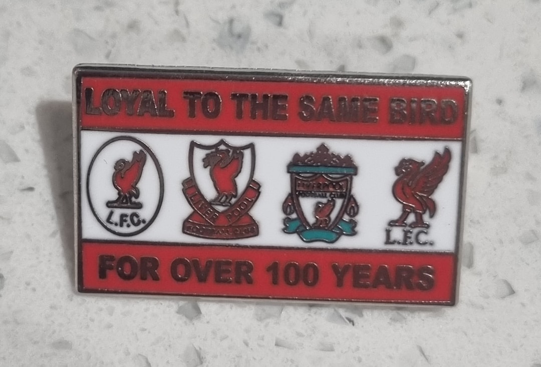 Liverpool Pin Badge - Loyal to the Same Bird for Over 100 Years - Etsy