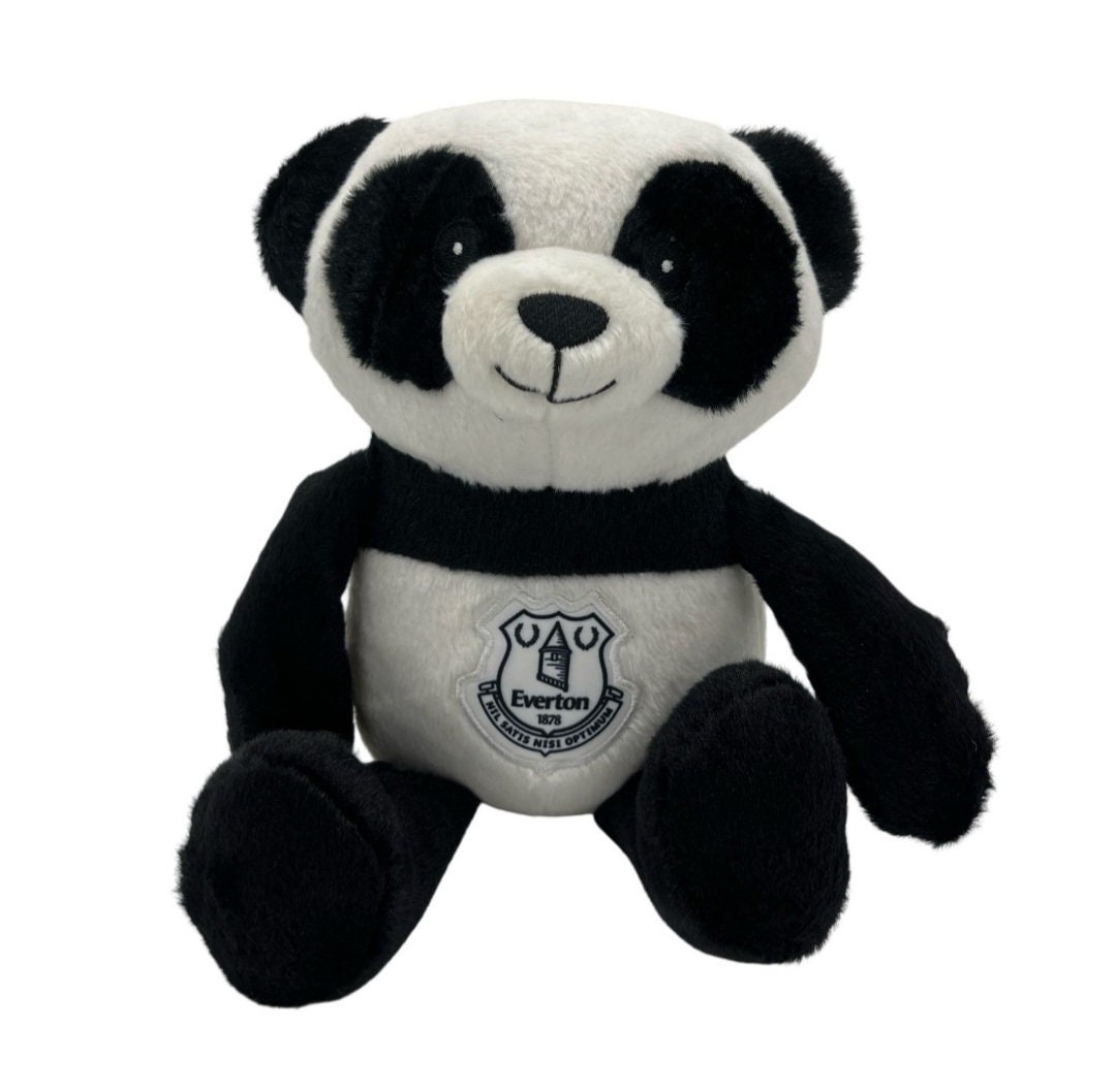 Everton Official Panda Teddy/ Soft Toy - Etsy