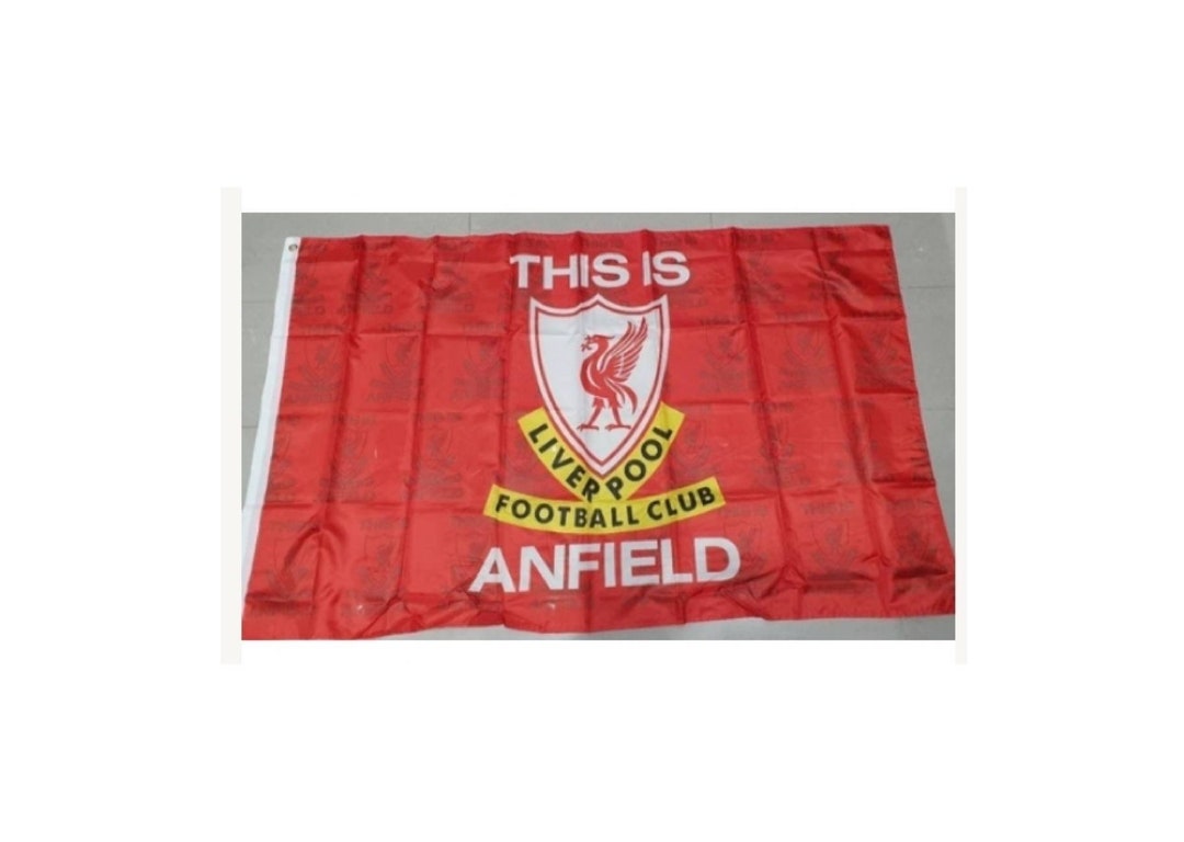 Liverpool Official This is Anfield Flag/ Banner - 5ft X 3ft - Etsy