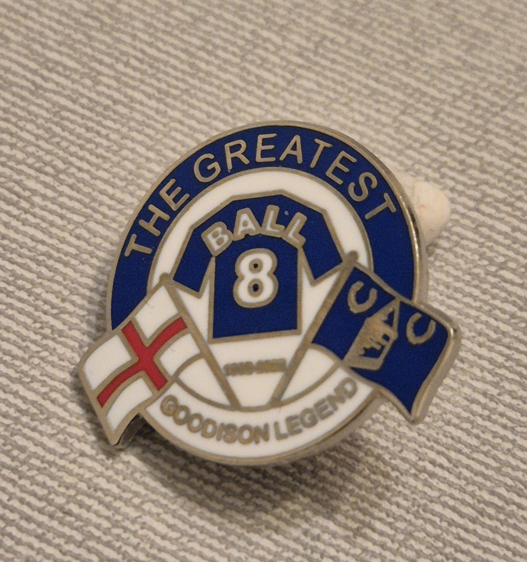 Everton Goodison Legend Pin Badge - the Greatest Alan Ball - Etsy