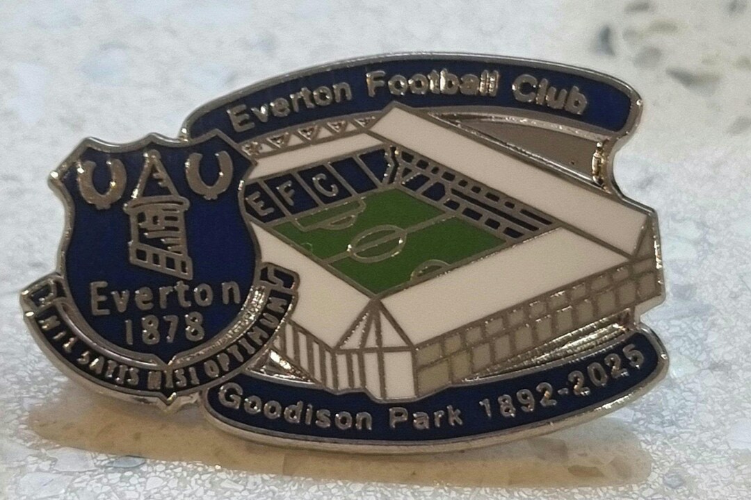 Everton Pin Badge - Farewell to Goodison 1892/ 2025 - Etsy