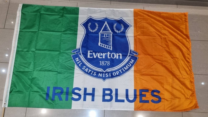 Everton Irish Blues Flag/ Banner - 5ft X 3ft - Etsy