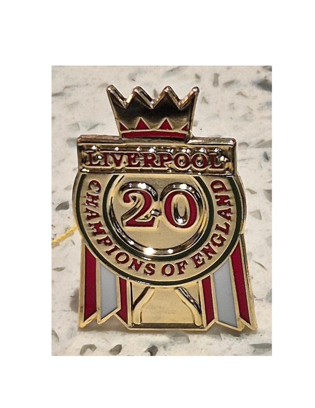 Liverpool Champions of England Trophy Pin Badge - Etsy