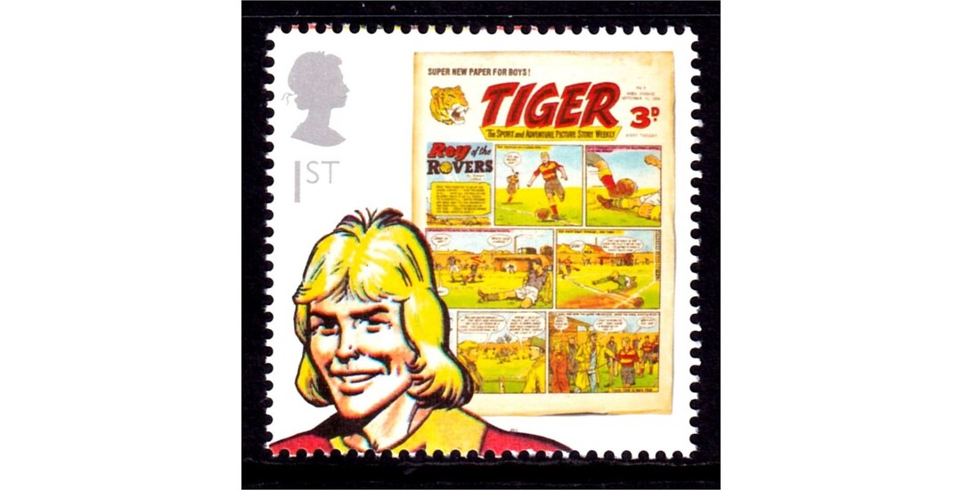 Tiger Roy of the Rovers Classic British Football Soccer Comic - Etsy