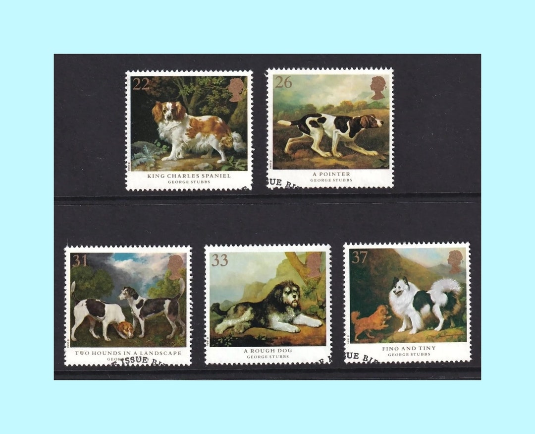 Dogs in Paintings King Charles Spaniel Pointer George Stubbs Hounds ...