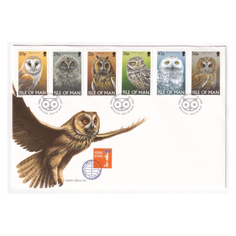Owl Post Stamp - Etsy