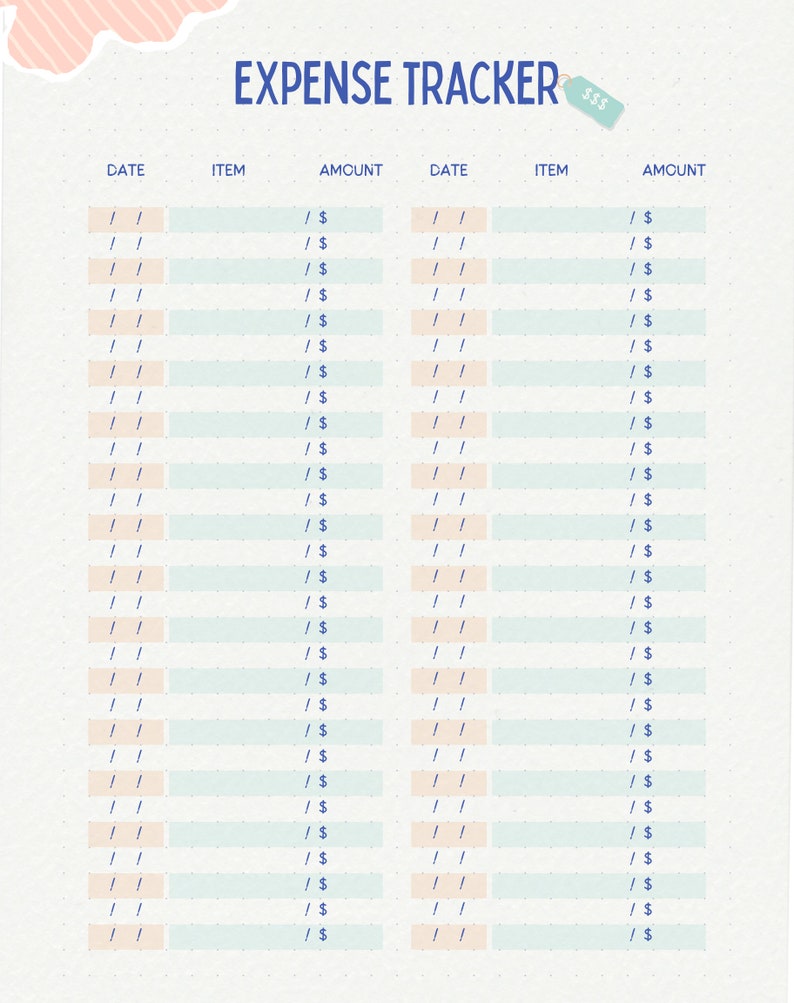 Printable June Budget Workbook - Etsy