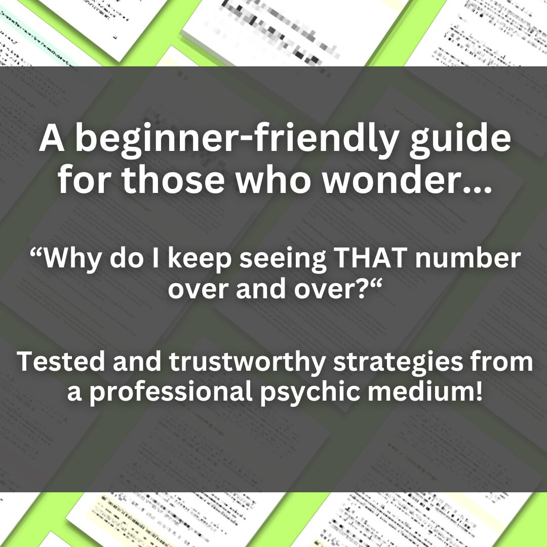 Easy-start Guide to Angel Numbers and Number Synchronicities, PDF ...