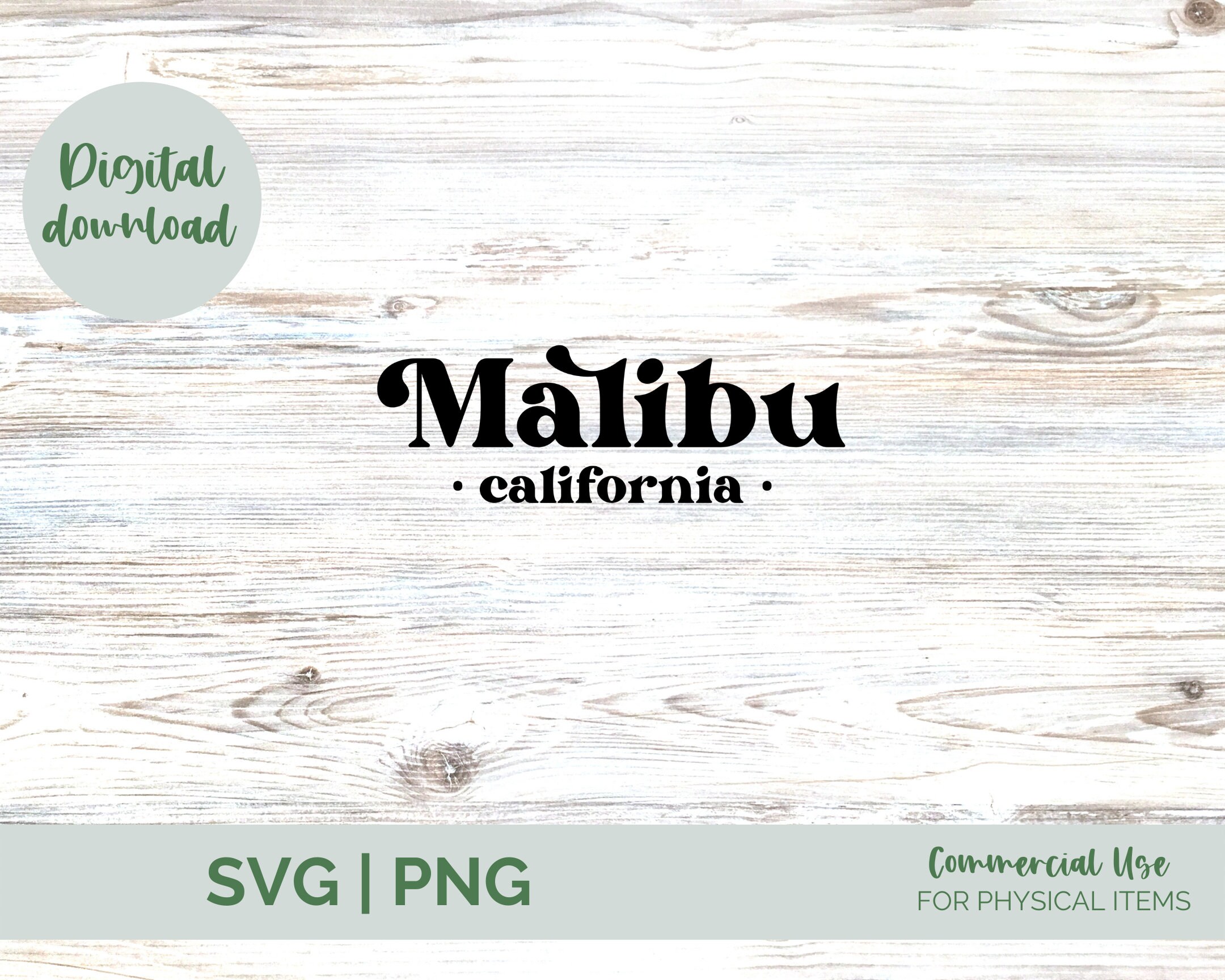 Malibu SVG, Malibu California Svg, California Svg, Vacation Svg, Malibu ...
