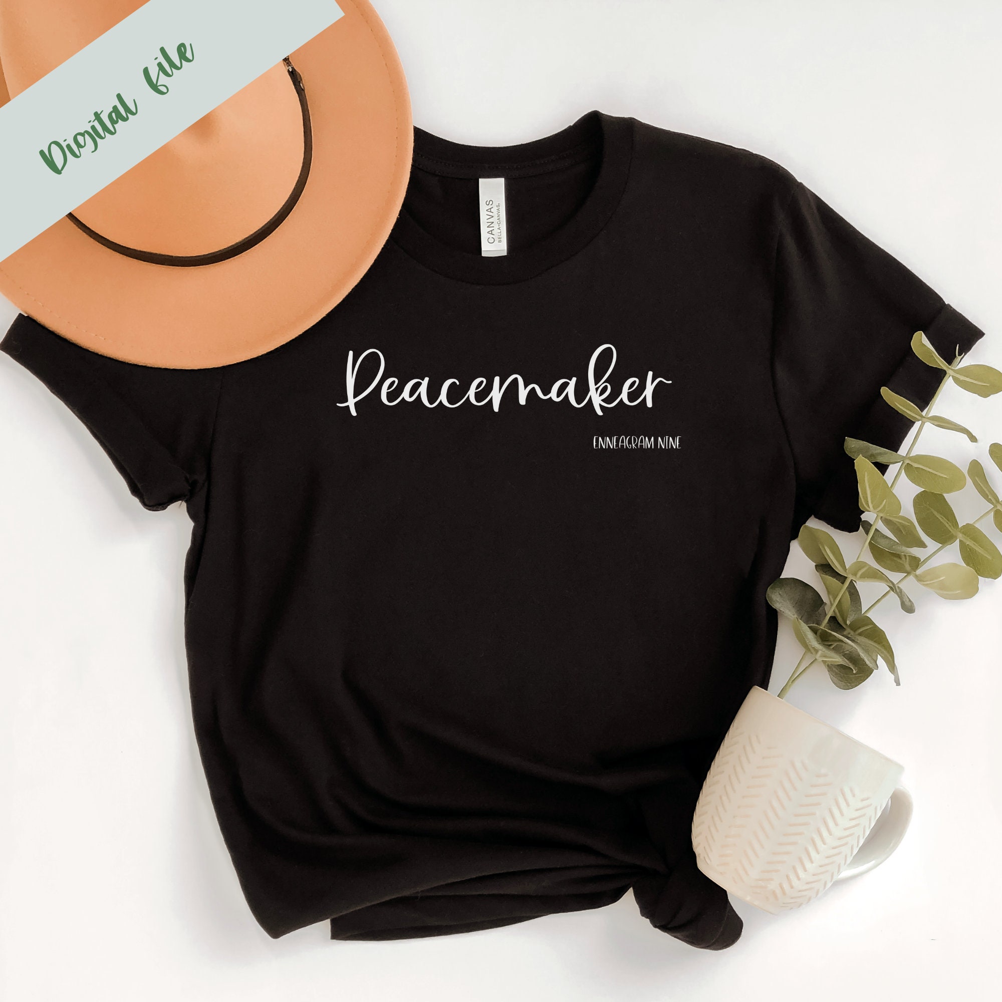 Enneagram 9 SVG Peacemaker Svg Enneagram Svg Enneagram Sublimation ...