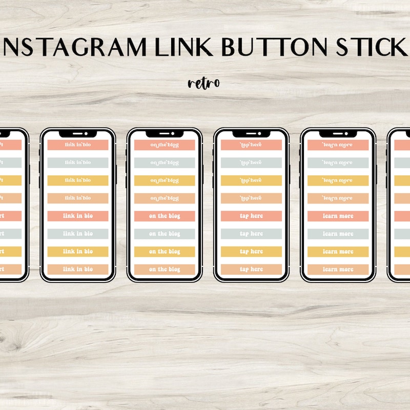 Instagram Highlight Link Stickers - Etsy