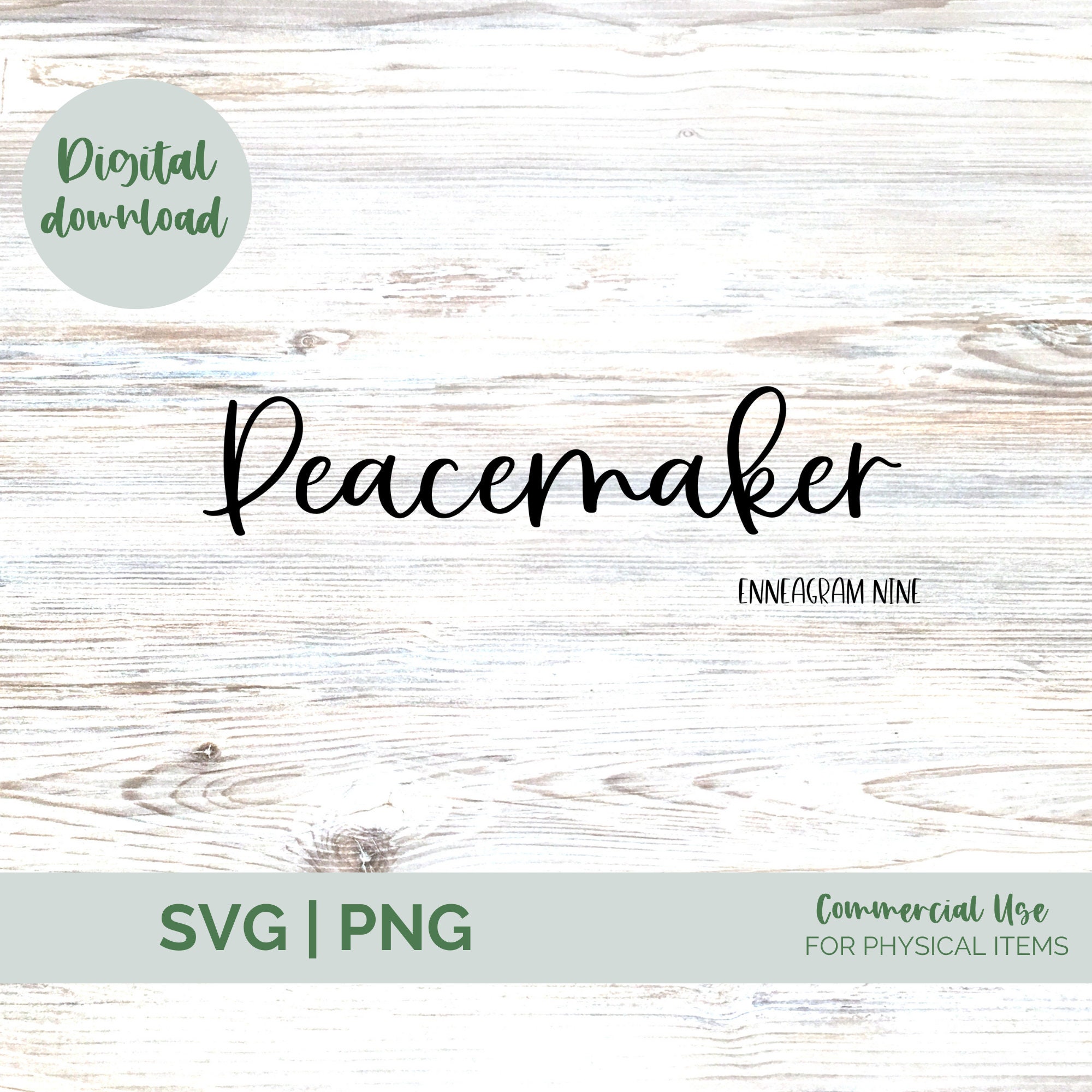 Enneagram 9 SVG Peacemaker Svg Enneagram Svg Enneagram Sublimation ...
