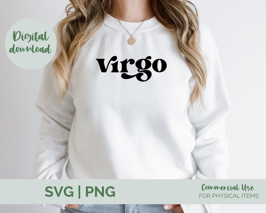 Virgo SVG PNG | Zodiac Svg| Astrology Svg| Earth Sign Svg| Horoscope ...