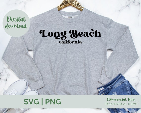 Long Beach SVG Png California Svg Long Beach California - Etsy