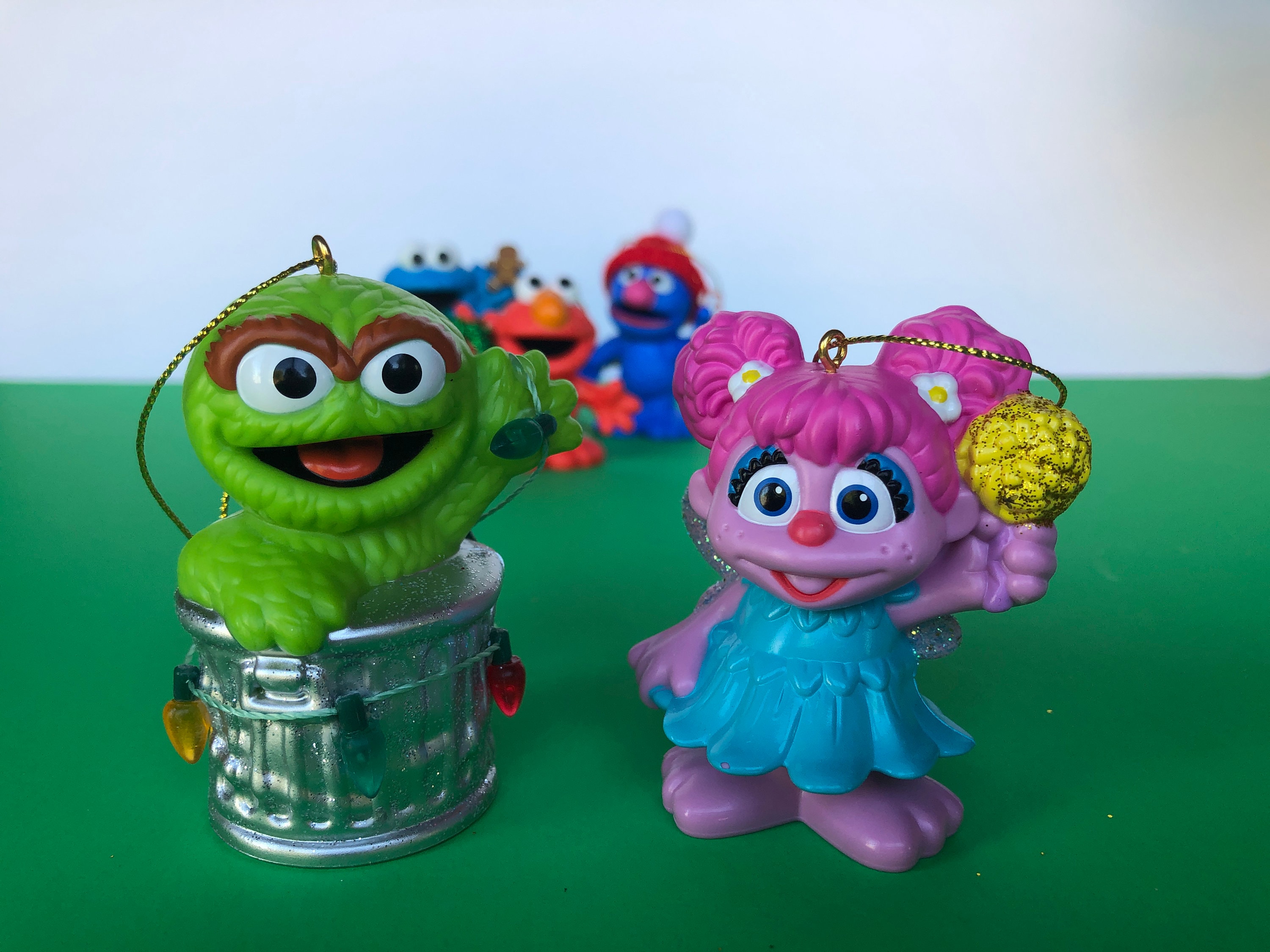 SESAME STREET MUPPETS Christmas Ornaments Set of 5 Licensed - Etsy