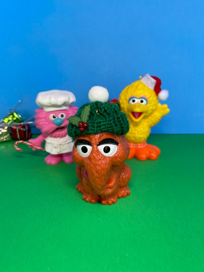 SESAME STREET MUPPET Big Bird Snuffleupagus Gonger Toys - Etsy