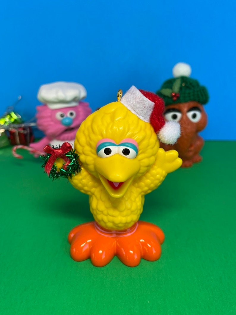 SESAME STREET MUPPET Big Bird Snuffleupagus Gonger Toys - Etsy