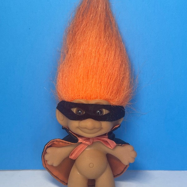 Orange Troll Doll - Etsy