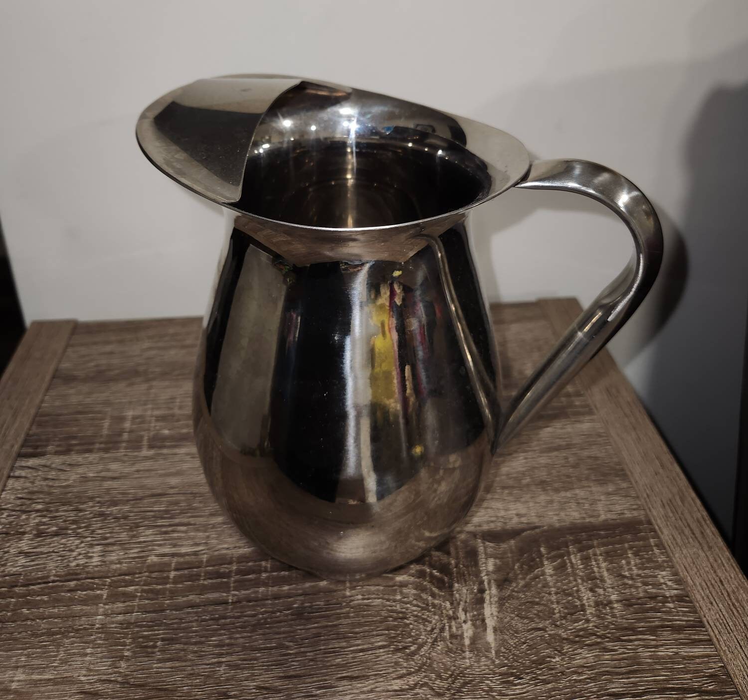 The Cellar Stainless Steel Water Pitcher With Ice Stopper Lip - Etsy