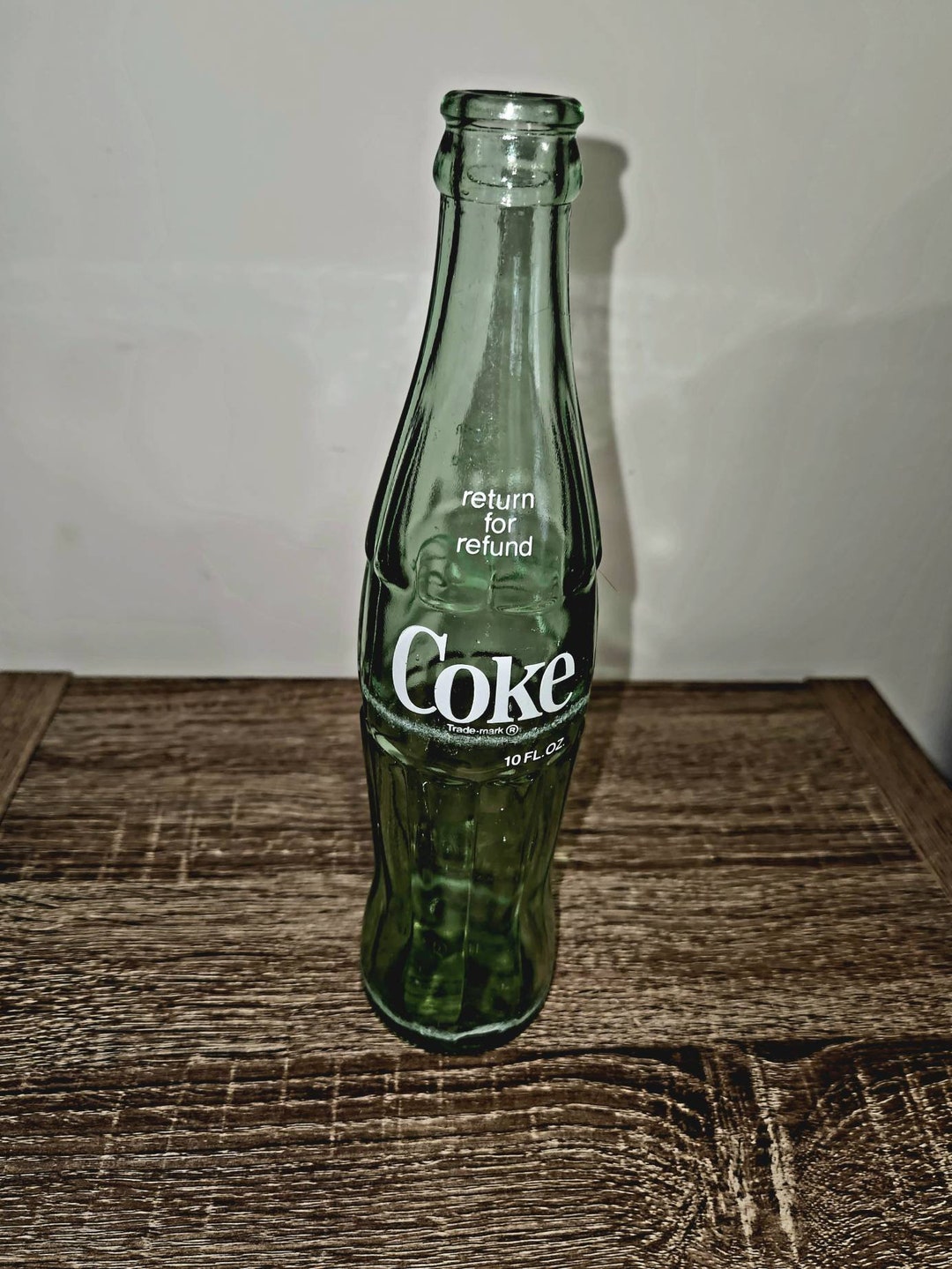 Return for Refund Coca Cola Coke Green Glass Bottle - Etsy