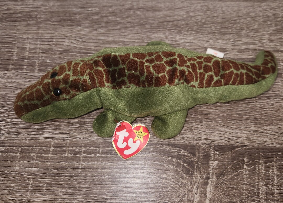 Ty Beanie Baby "ally" the Alligator Rare - Etsy