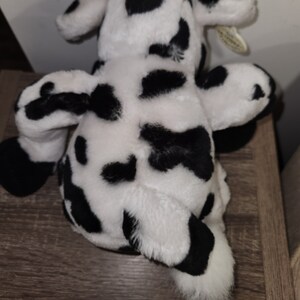Adorable Vintage Ganz Poseable Cow Plush Stuffed Animal - Etsy