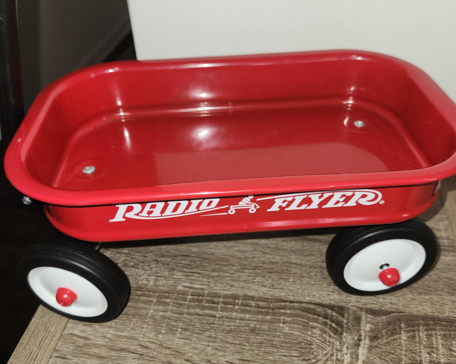 Vintage Radio Flyer Kids Little Red Wagon Working Handle Metal Toy ...