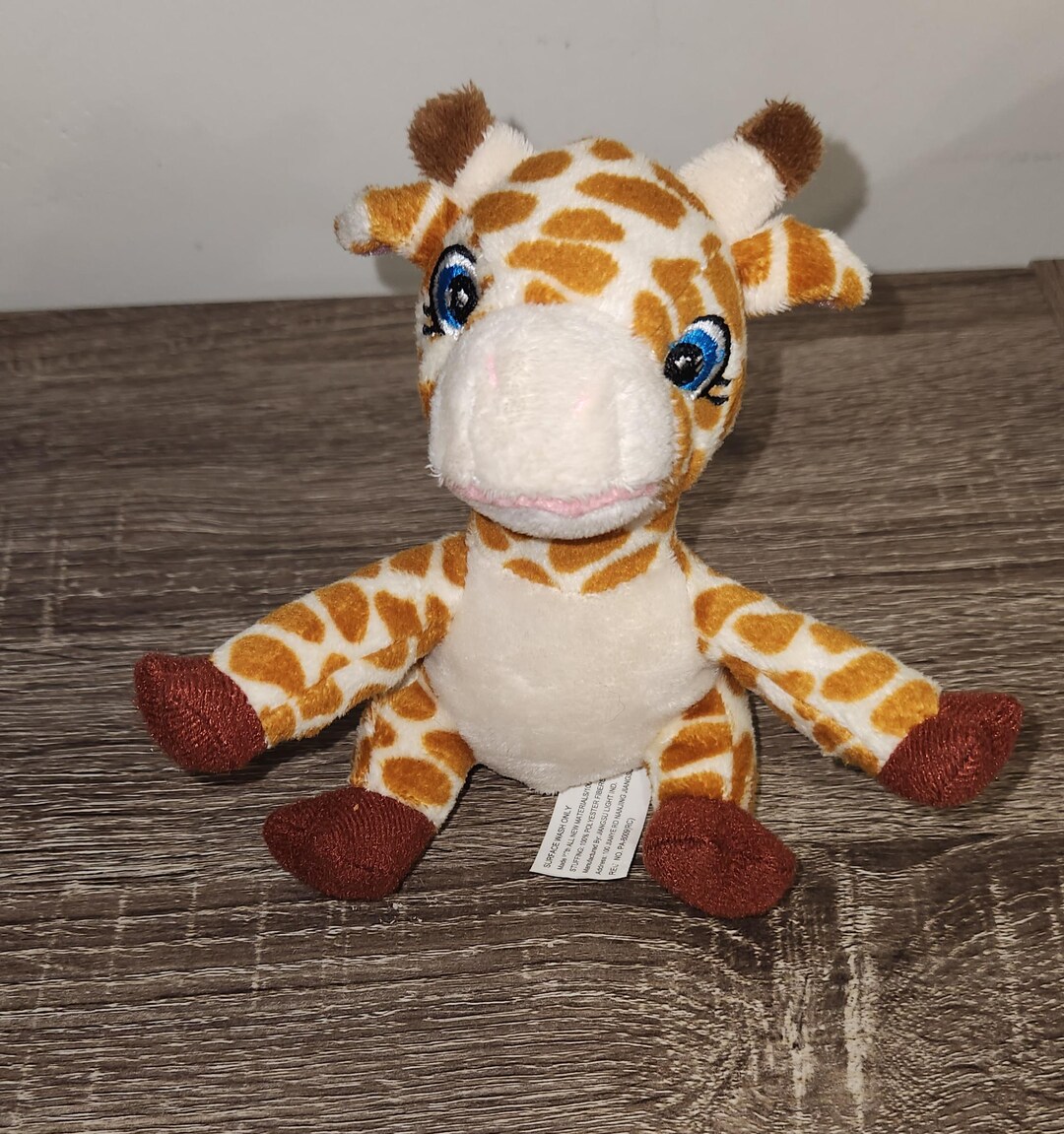 Vintage Garanimals Plush Giraffe Stuffed Animal 6" - Etsy